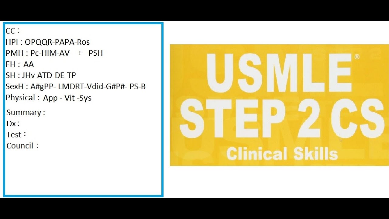 STEP2 CS mnemonics - YouTube