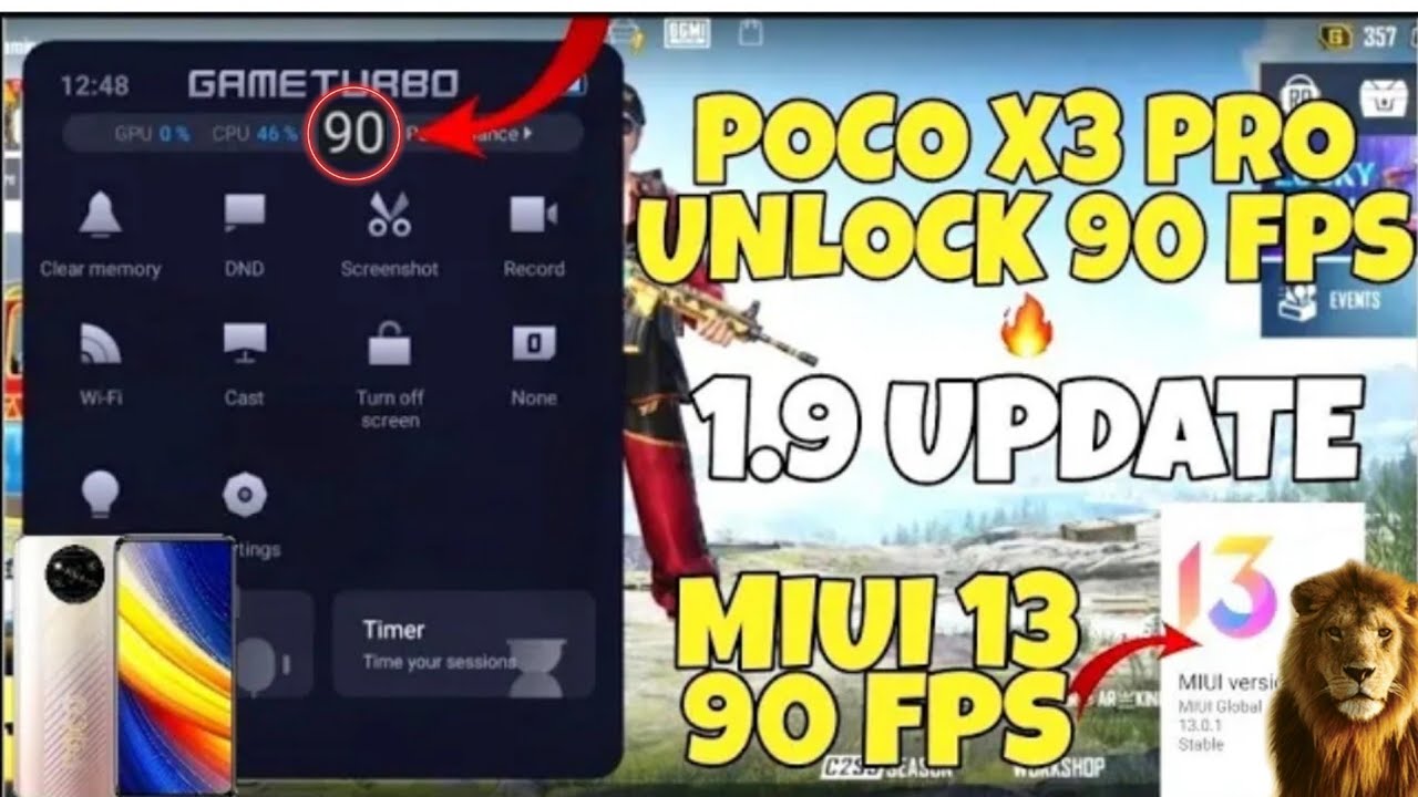 How to Enable 90Fps Pocox3 pro | pocox3 pro 90Fps Enable | 90fps in ...