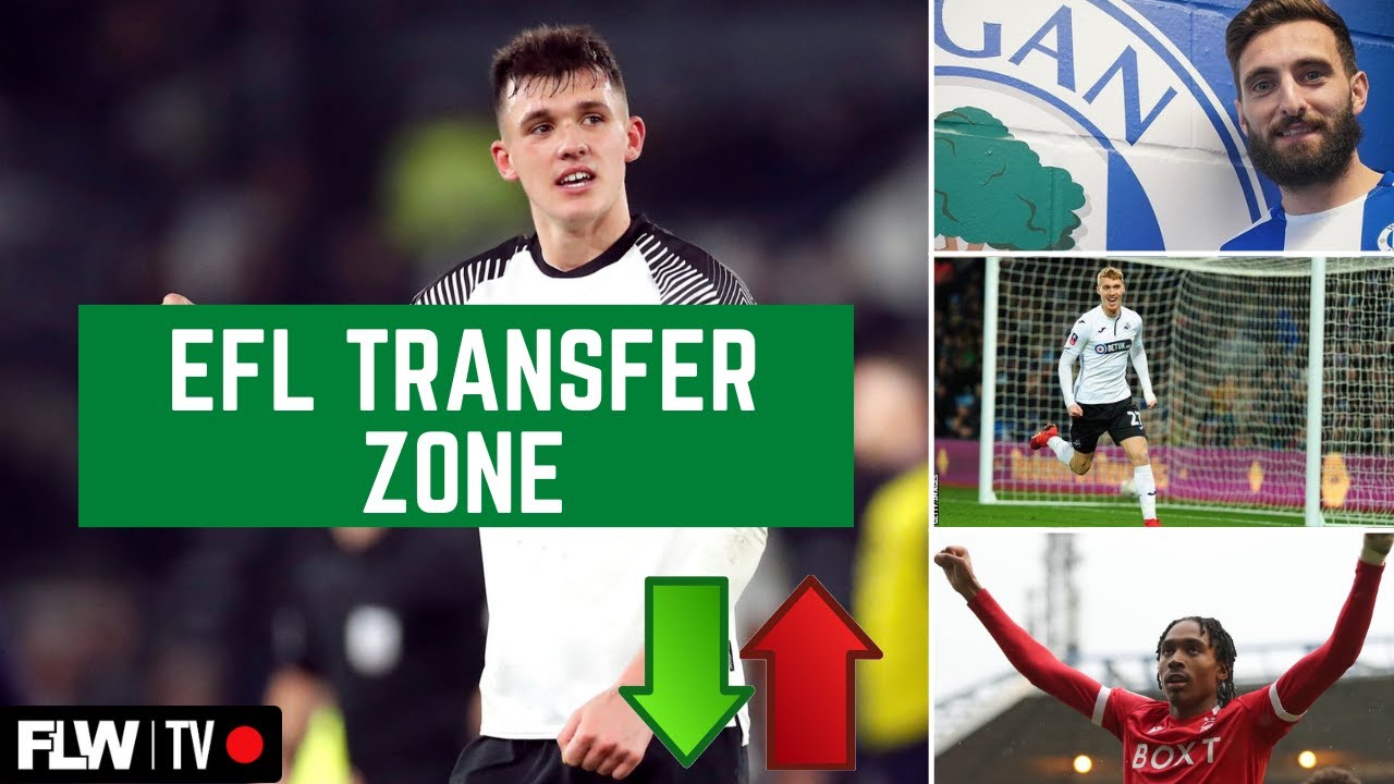 EFL TRANSFER ZONE: DEFOE TO SUNDERLAND? DJED SPENCE TO ARSENAL? - YouTube
