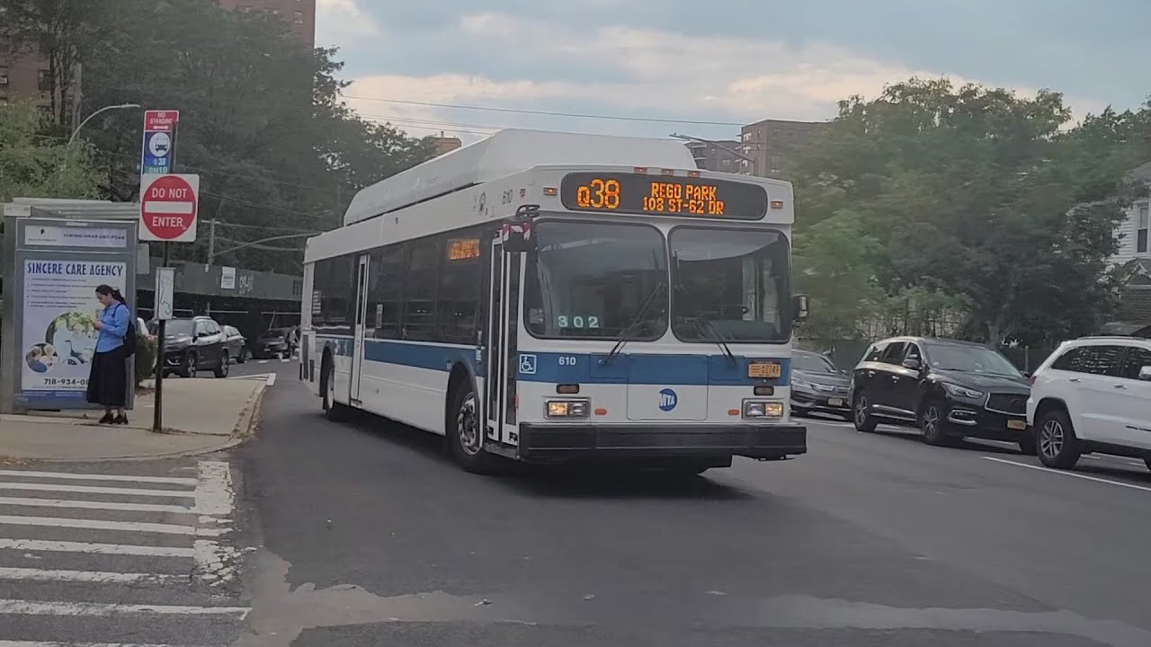 MTA Bus Company: 2012 New Flyer C40LF 610 On The Q38 At 63rd Road ...