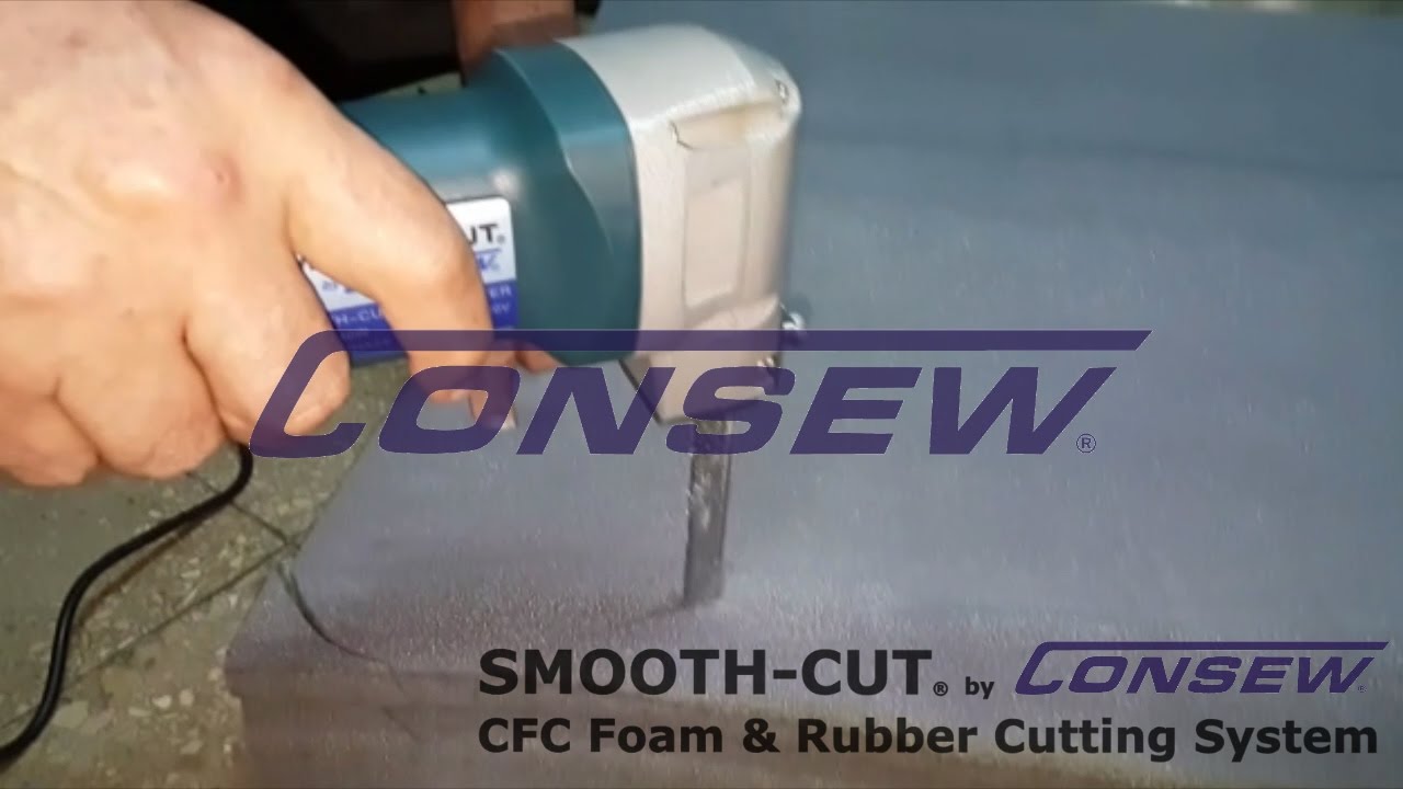 Consew's CFC Foam Cutter - Demo - YouTube