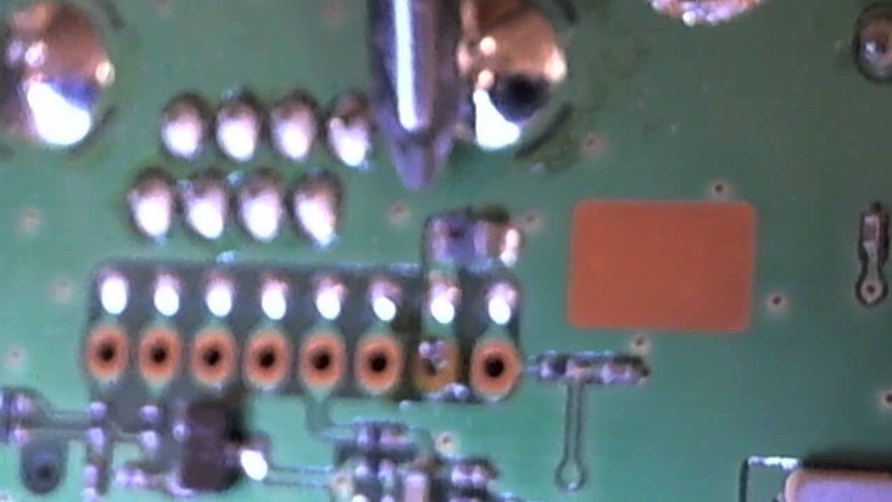 PTT repair on 857d vid1 - YouTube