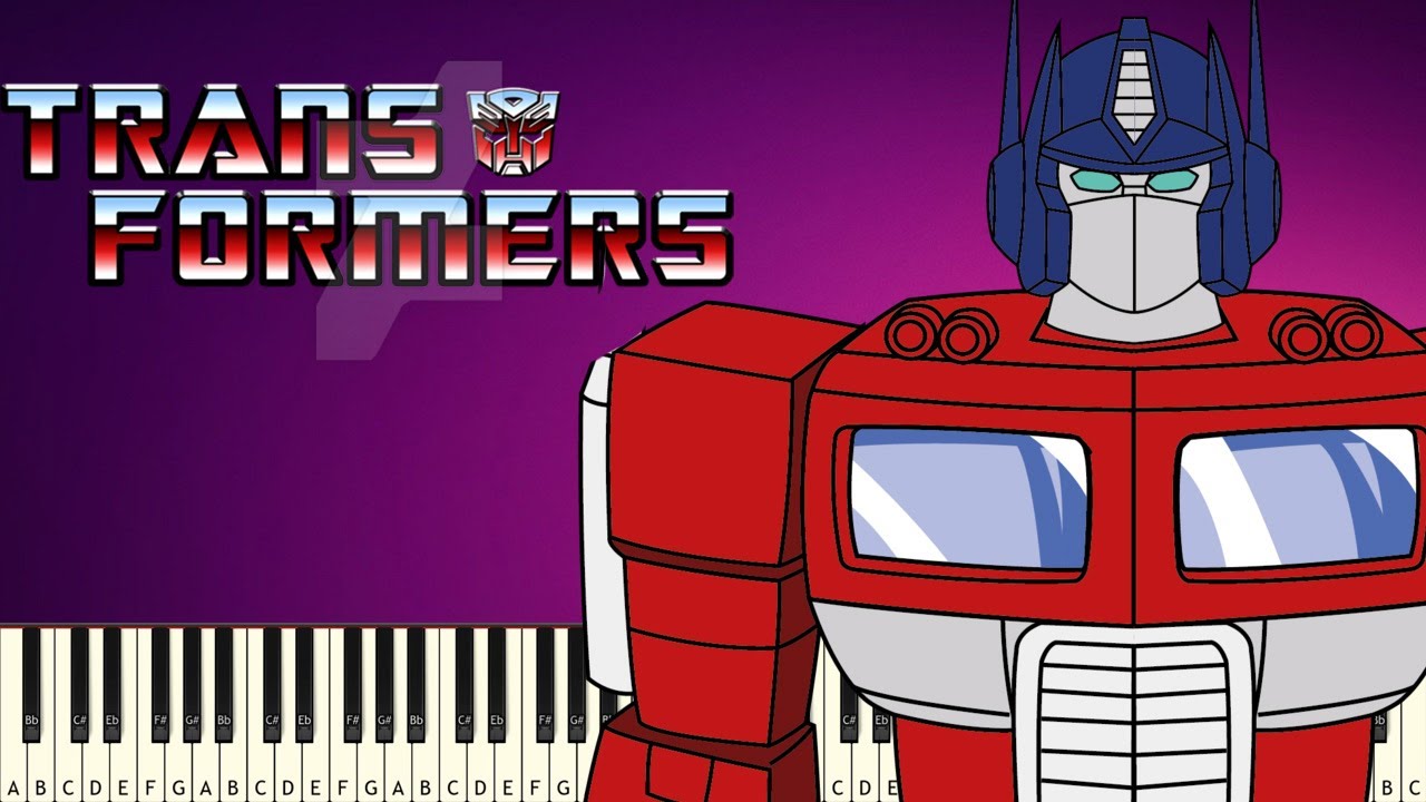Transformers G1 - PIANO TUTORIAL - YouTube