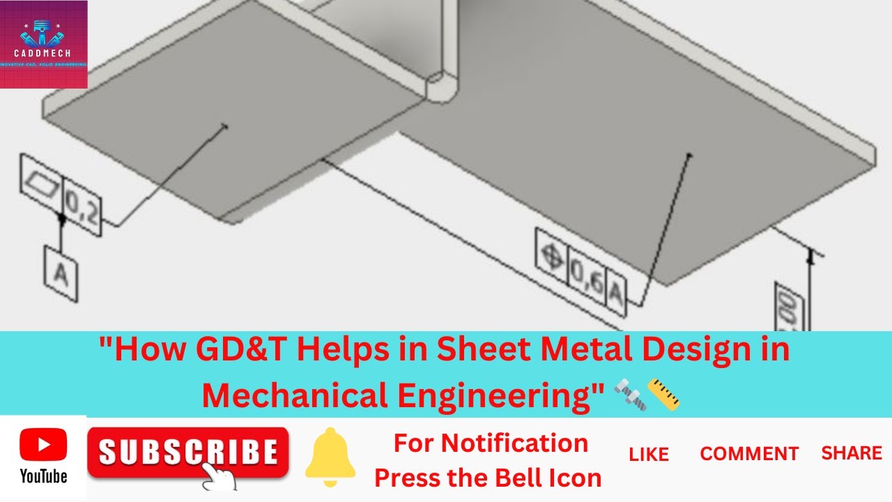 GD&T Sheet Metal Design में क्रांति! - YouTube