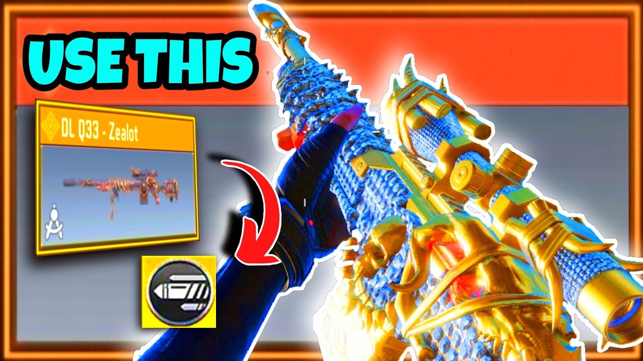 Legendary DLQ with GOLD perks is 1 SHOT Sniper - CODM - YouTube