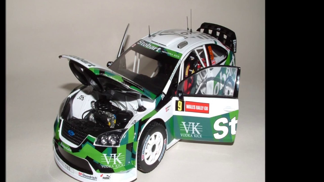rally car models 1/18 wrc 1.wmv - YouTube
