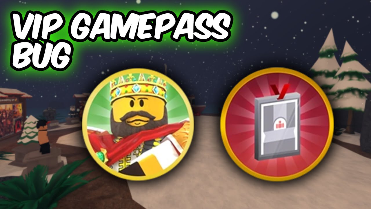 VIP GAMEPASS BUG | Tower Defense Simulator | ROBLOX - YouTube