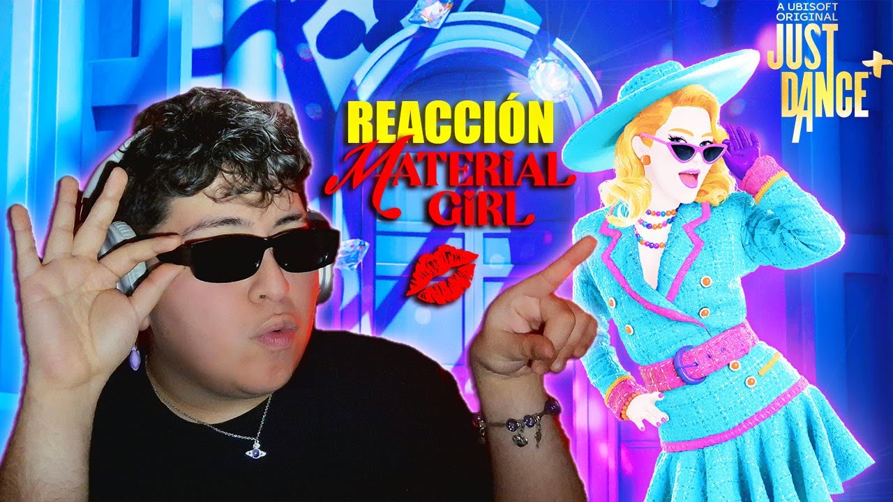 MATERIAL GIRL EN JUST DANCE OMG!!!! VIDEO REACCIÓN | IM SEBOTA - YouTube