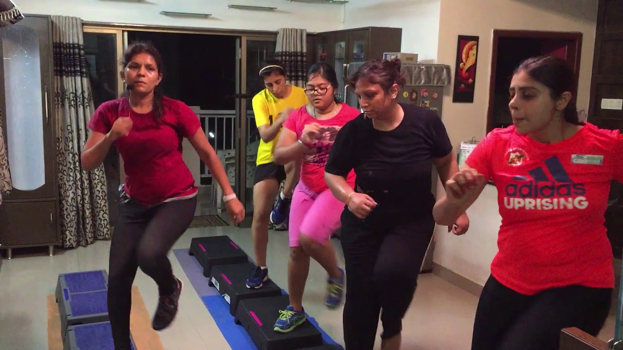 DOUBLE STEP CHOREOGRAPHY BY FUN AND FITNESS AEROBICS EVENING BATCH ...