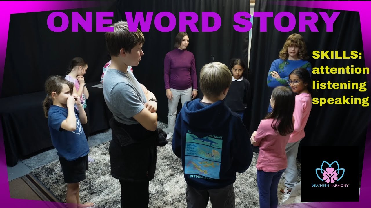 Brain Game - Social Game for Kids and Teens - One Word Story - YouTube