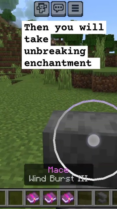 How to enchant mace - YouTube