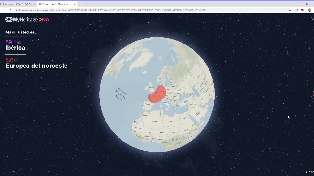MyHeritage DNA results- Spain - YouTube