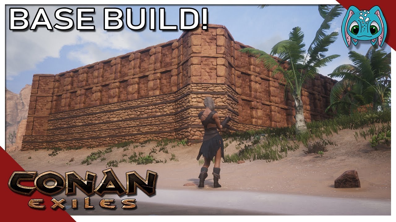 Base Build!!! | S1 Ep5 | Conan Exiles PVP Lets Play! - YouTube