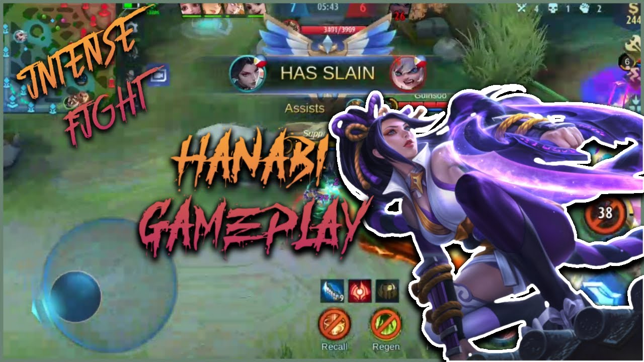 INSTENSE FIGHT! | HANABI GAMEPLAY - YouTube