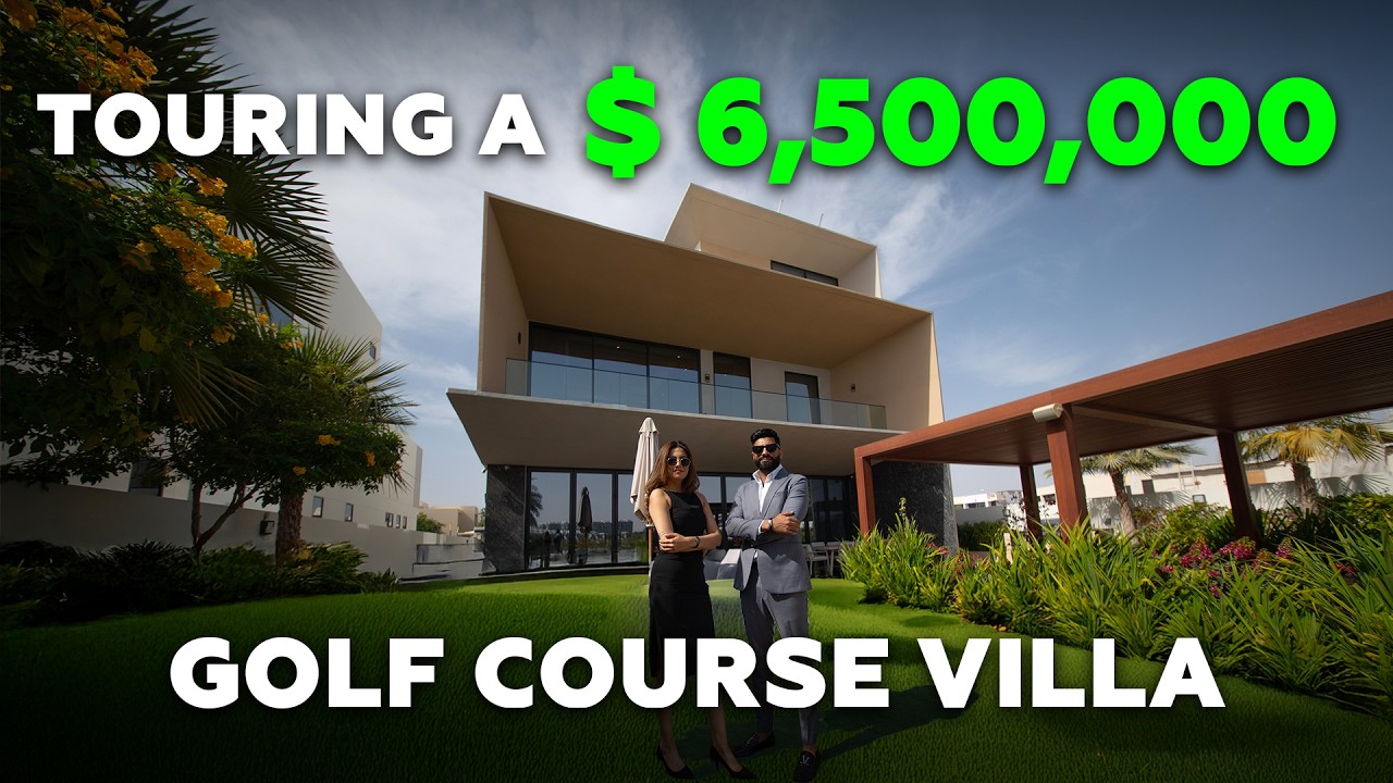 TOURING A $6,500,000 BRANDED MEGA VILLA! - YouTube
