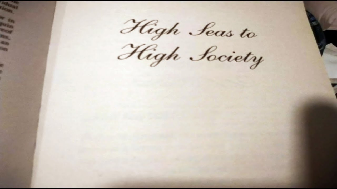 High Seas to High Society Book Review. Mills and Boon - YouTube
