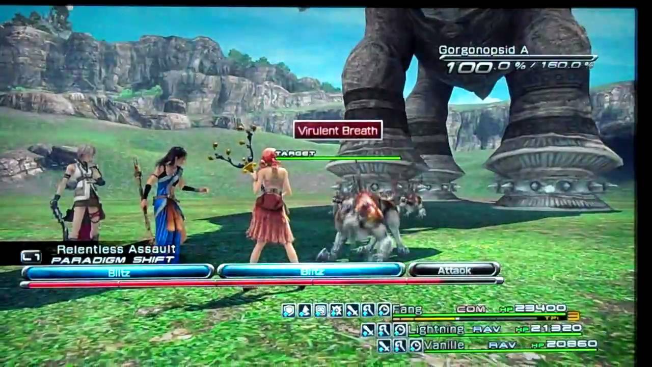 FInal Fantasy 13 Adamantoise - Trapezohedron - YouTube