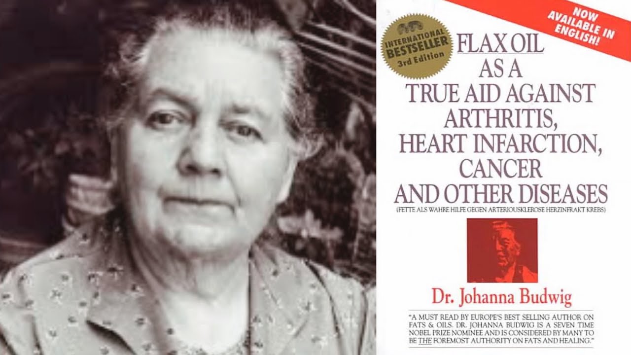 Dr. Johanna Budwig "Oil Protein Diet" Explained by Dr. Philip Stott ...