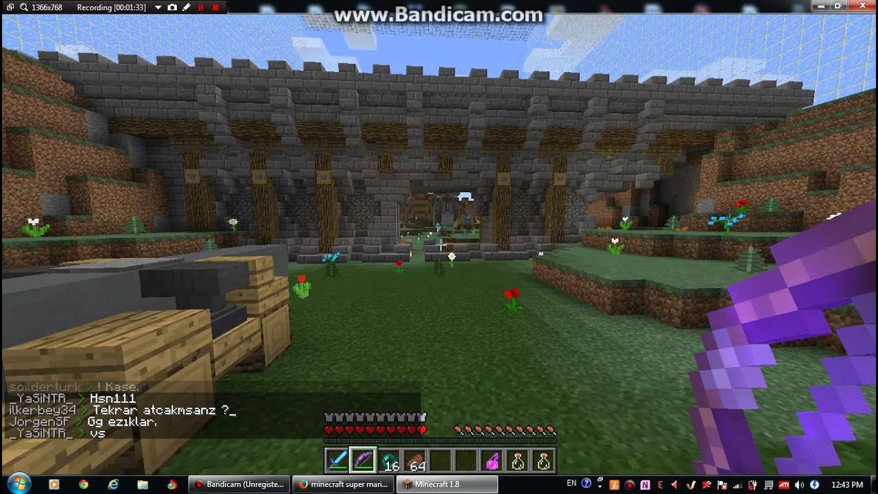 Minecraft Potion PVP guildcraft server - YouTube