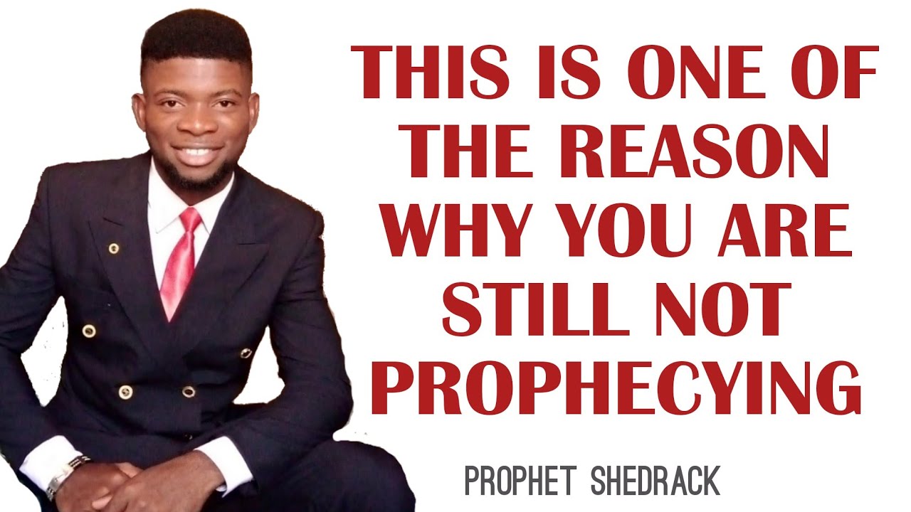 Why you have not started Prophecying - YouTube