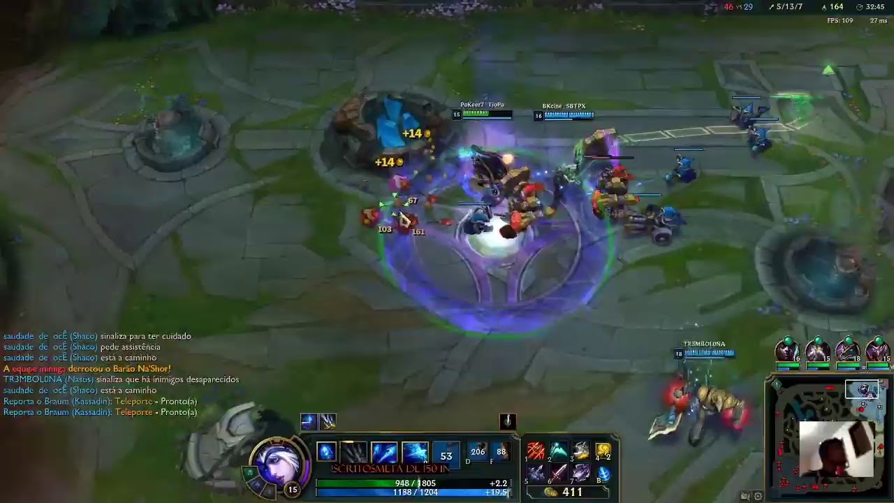 LEAGUE OF LEGENDS: META 150 INSCRITOS TMJ FAMÍLIA: 1080P - YouTube