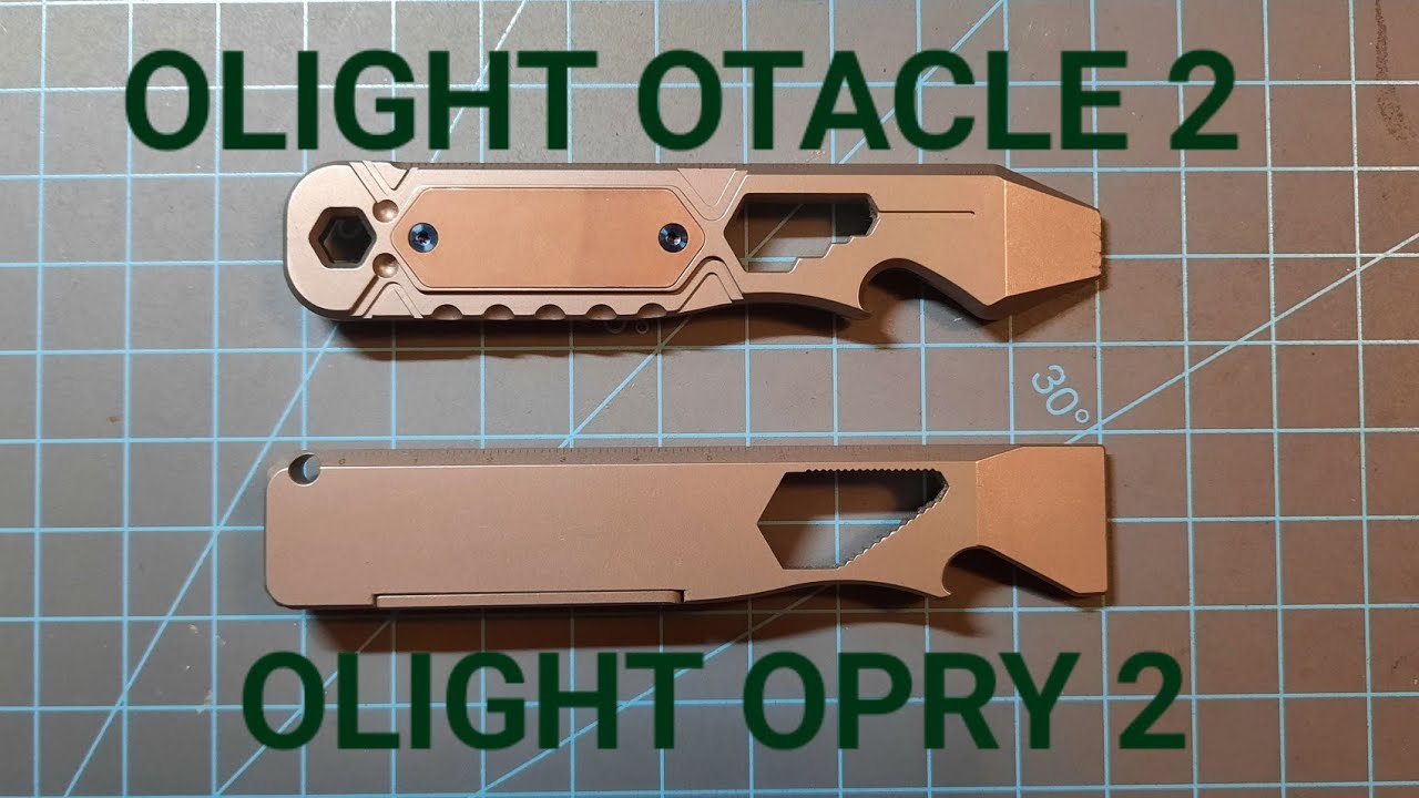 EDC PRYTOOLS! OLIGHT OPRY 2 & OLIGHT OTACLE 2 - YouTube