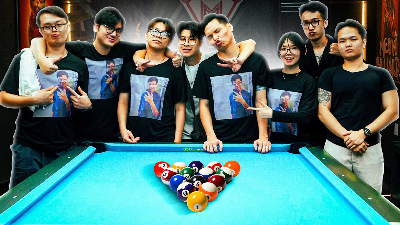 Chicken Gang Đánh Bi-A Ngố - YouTube