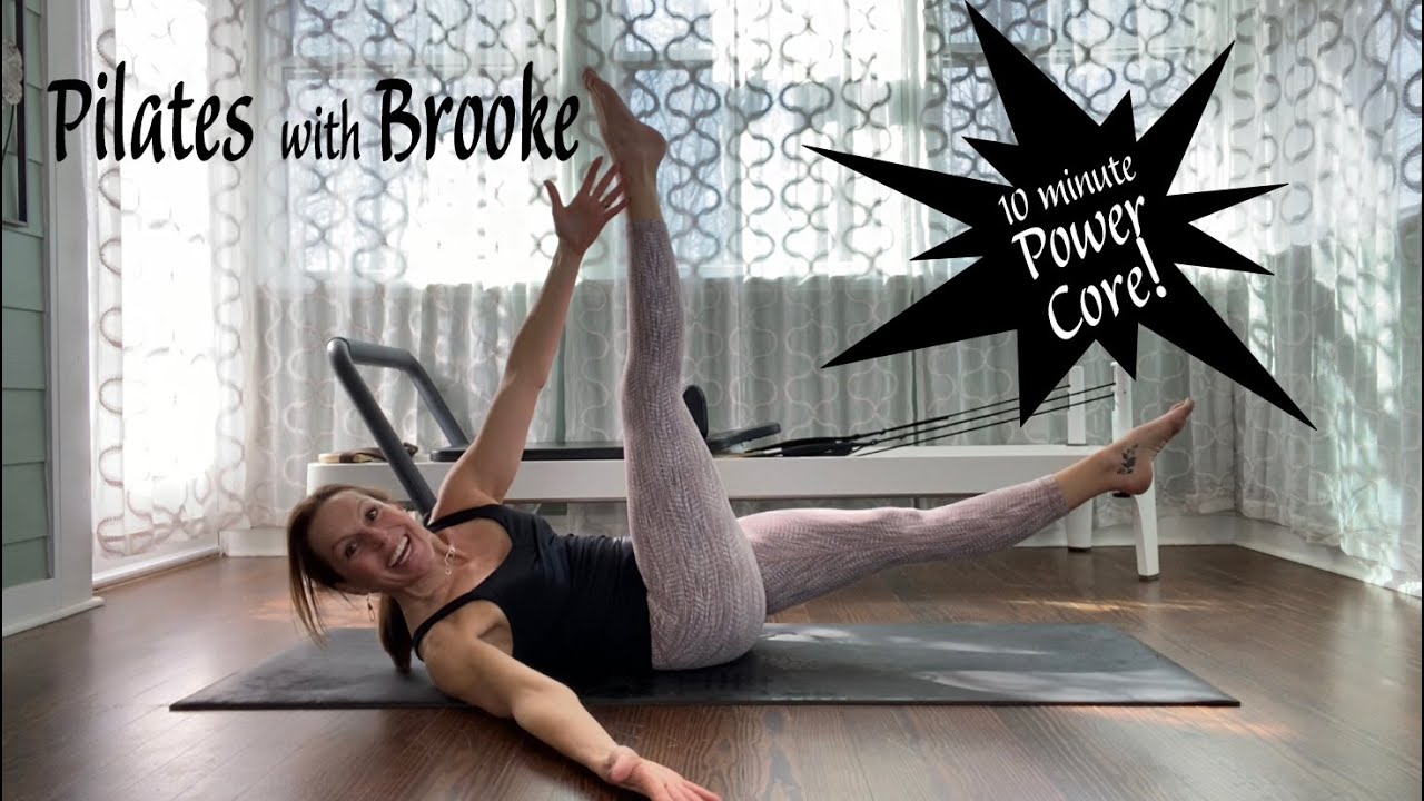 Pilates with Brooke #43 10 Minute Power Core - YouTube