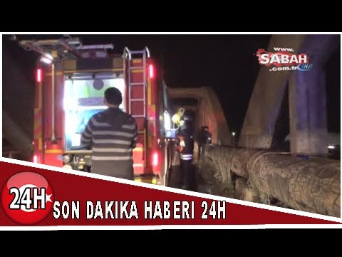Kızılırmak’ta can pazarı... Köprüden düşen gençler dakikalarca kurtarılmayı böyle bekledi