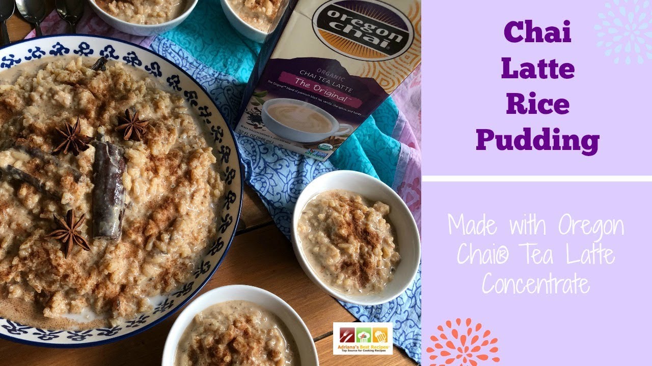 Chai Latte Rice Pudding - YouTube