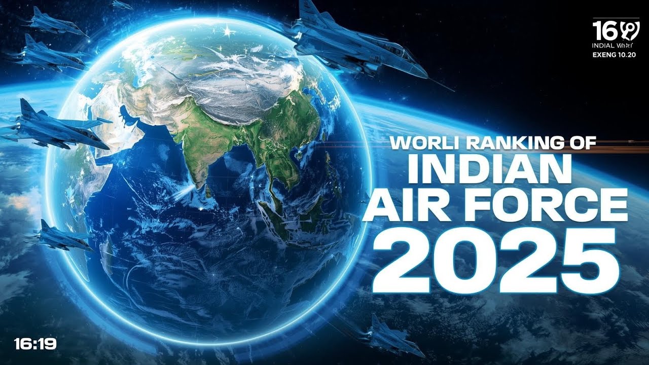 World Ranking of Indian Air Force 2025 | क्या IAF Top 3 में है ...