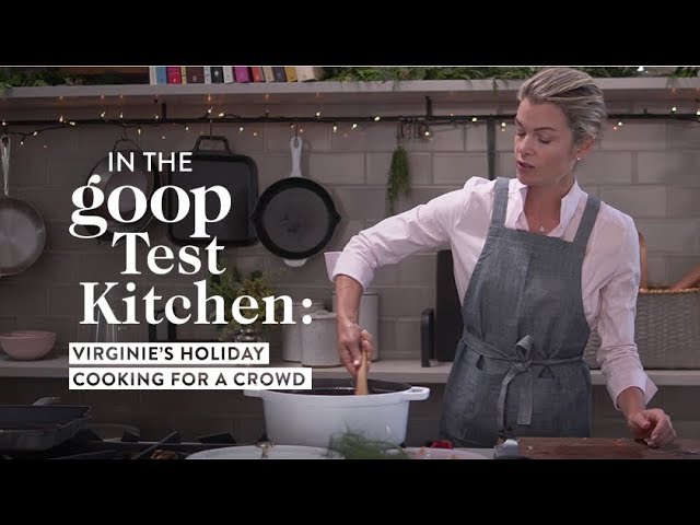 Cook Goop Gwyneth Paltrow Takes To The Goop Kitchen For The Holidays