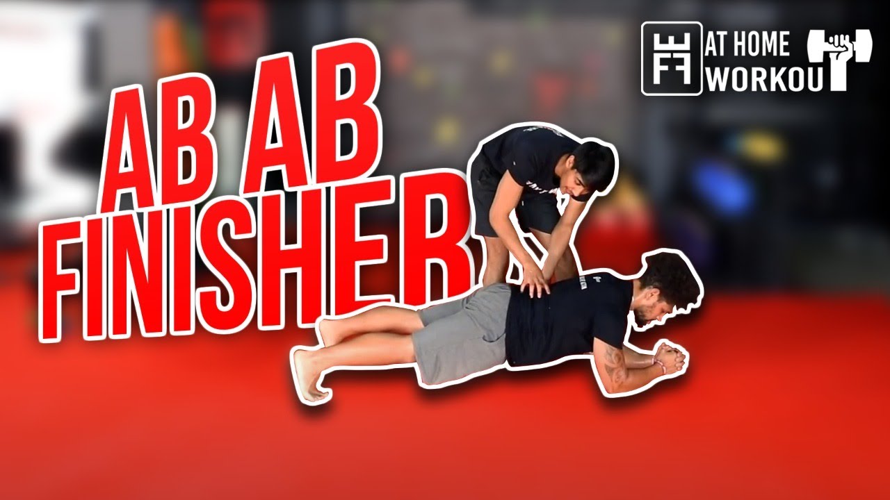 At Home Workout AB AB Finisher | By EFF Bootcamp - YouTube