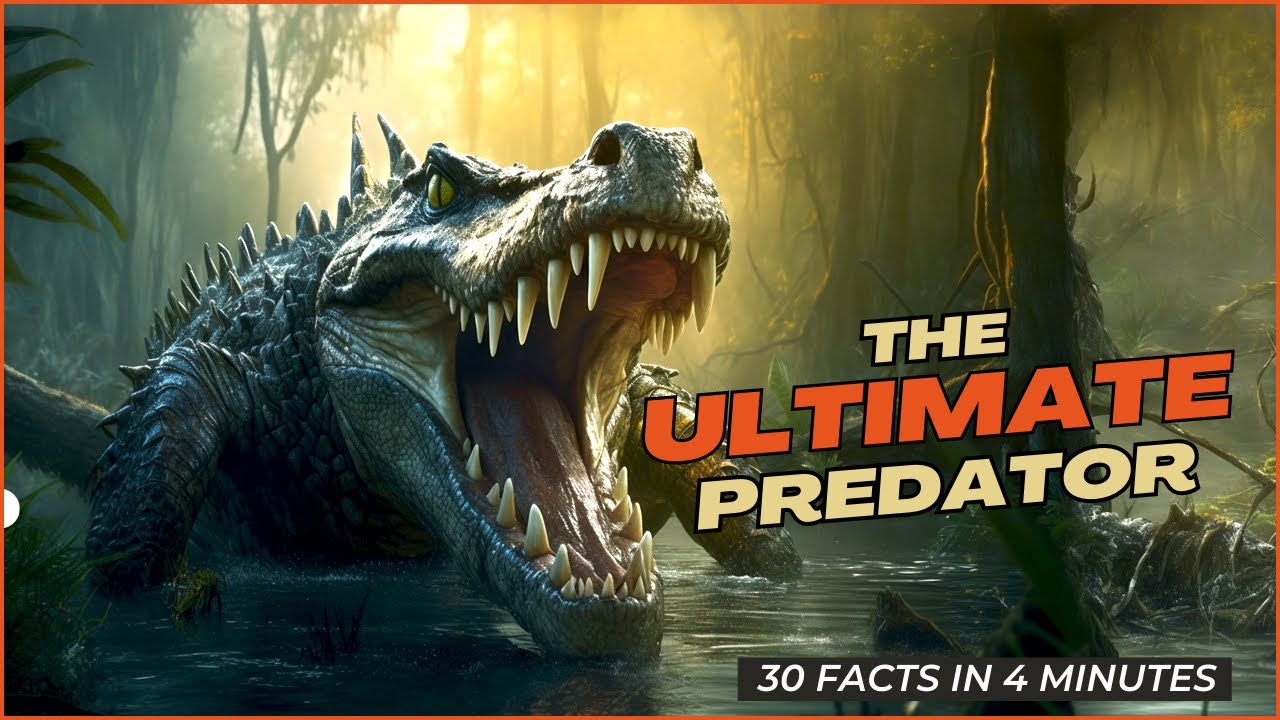 The Ultimate Predator: 30 Crocodile Facts in 4 Minutes | Brain Bites ...