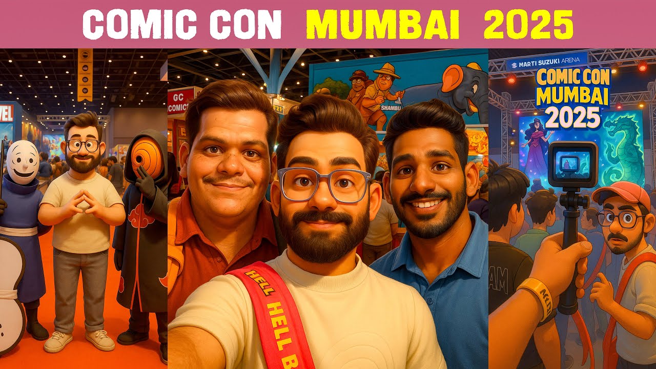 Mumbai Comic Con 2025 | India's Greatest Pop Culture Experience #vlog ...