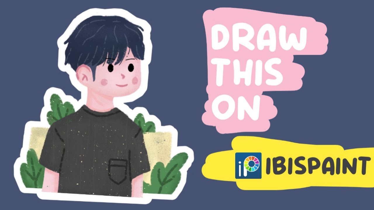 [SPEEDDRAW] Menggambar karakter simple dengan Ibispaint x | Huawei Matepad T10s #2 - YouTube