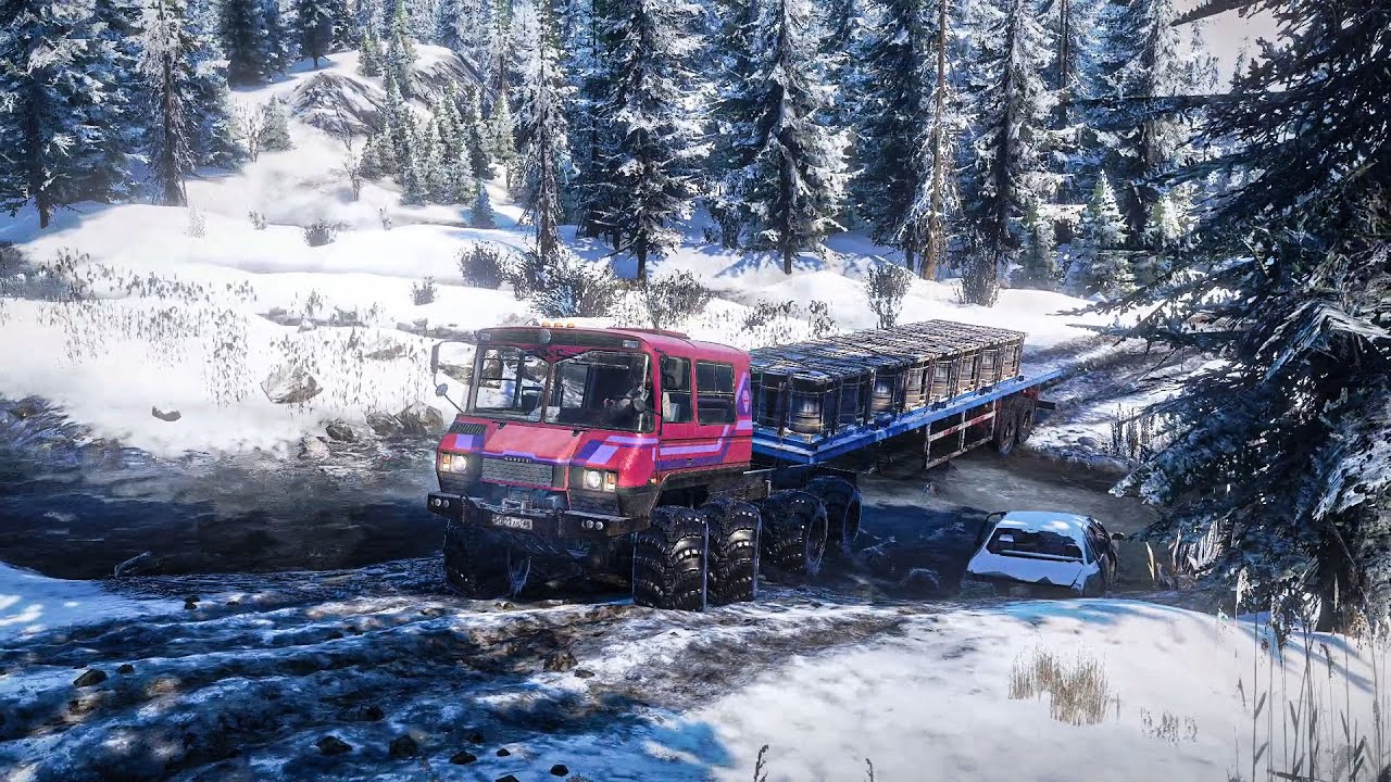 What Happens When You Deliver Oil Barrels To EVERY Site In Snow Runner ...