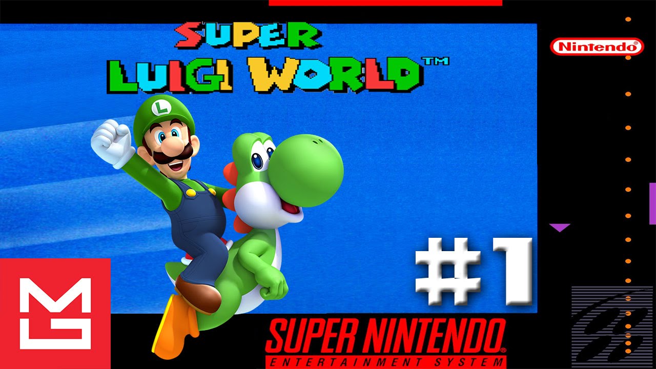 Let's Play SUPER LUIGI WORLD - Episode 1 (Super Mario World) - YouTube