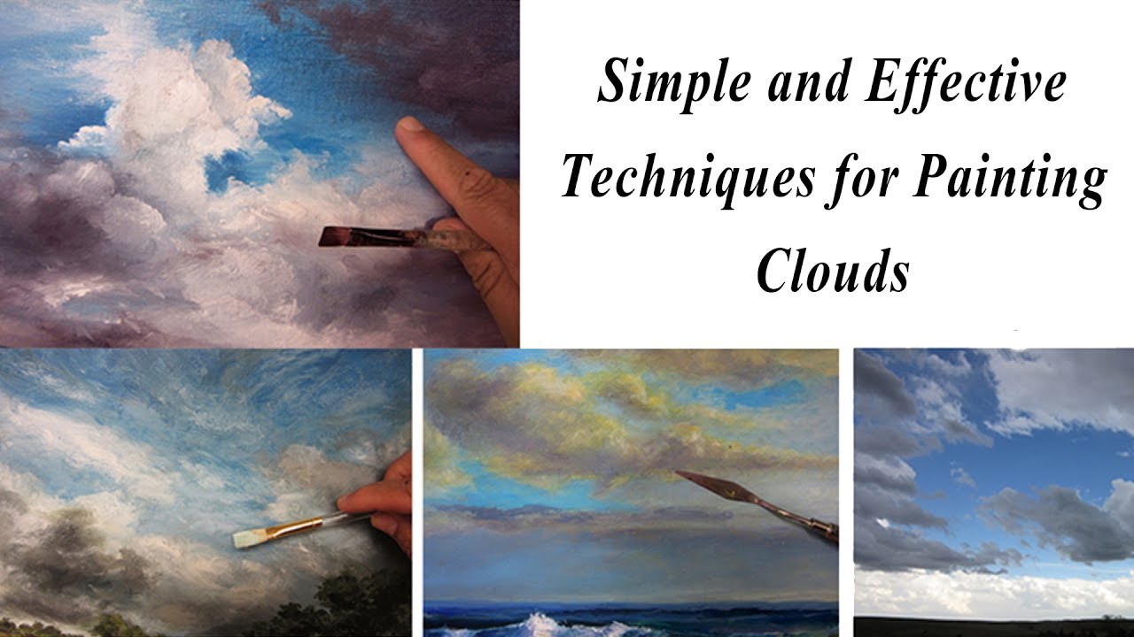 Simple & Effective Techniques for Painting Clouds - YouTube
