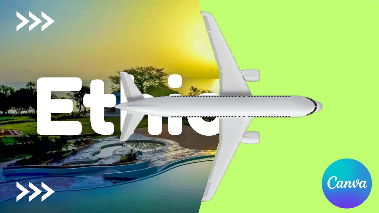 Travel Intro Animation in Canva | Text Reveal Effect Tutorial (Step-by ...
