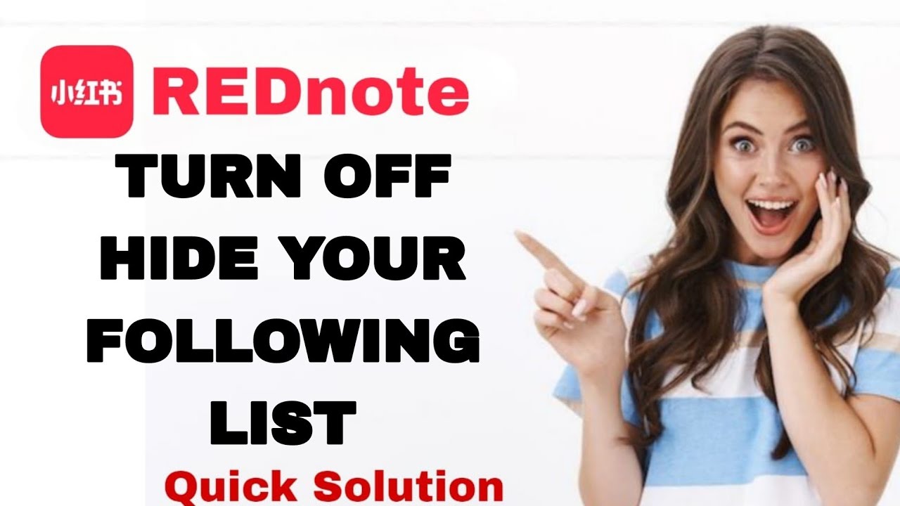 How To Turn Off Hide Your Following List On REDnote App For Iphone ...