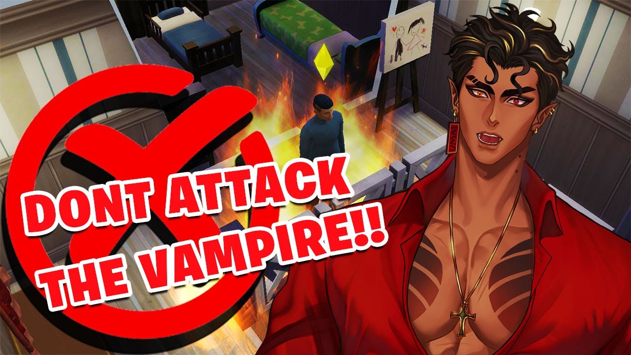 DON'T ATTACK THE VAMPIRES!! | Yami Umai Plays Sims 4 - Part 1 - YouTube