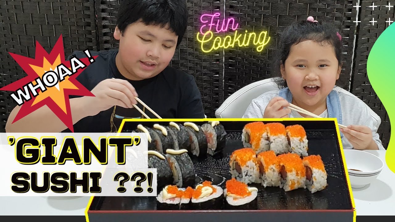 KIDS TRY MAKING SUSHI FOR THE FIRST TIME | From California Roll to ...