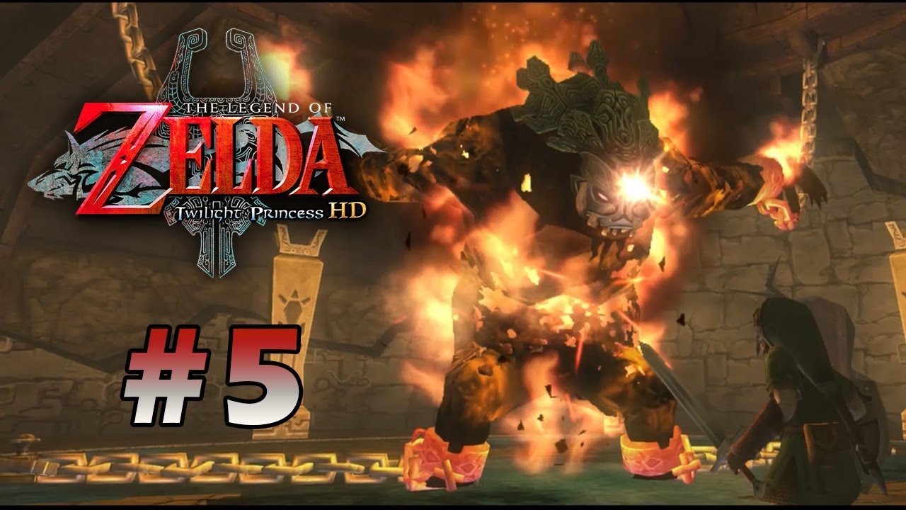Zelda: Twilight Princess HD 100% Walkthrough Part 5 - Goron Mines ...