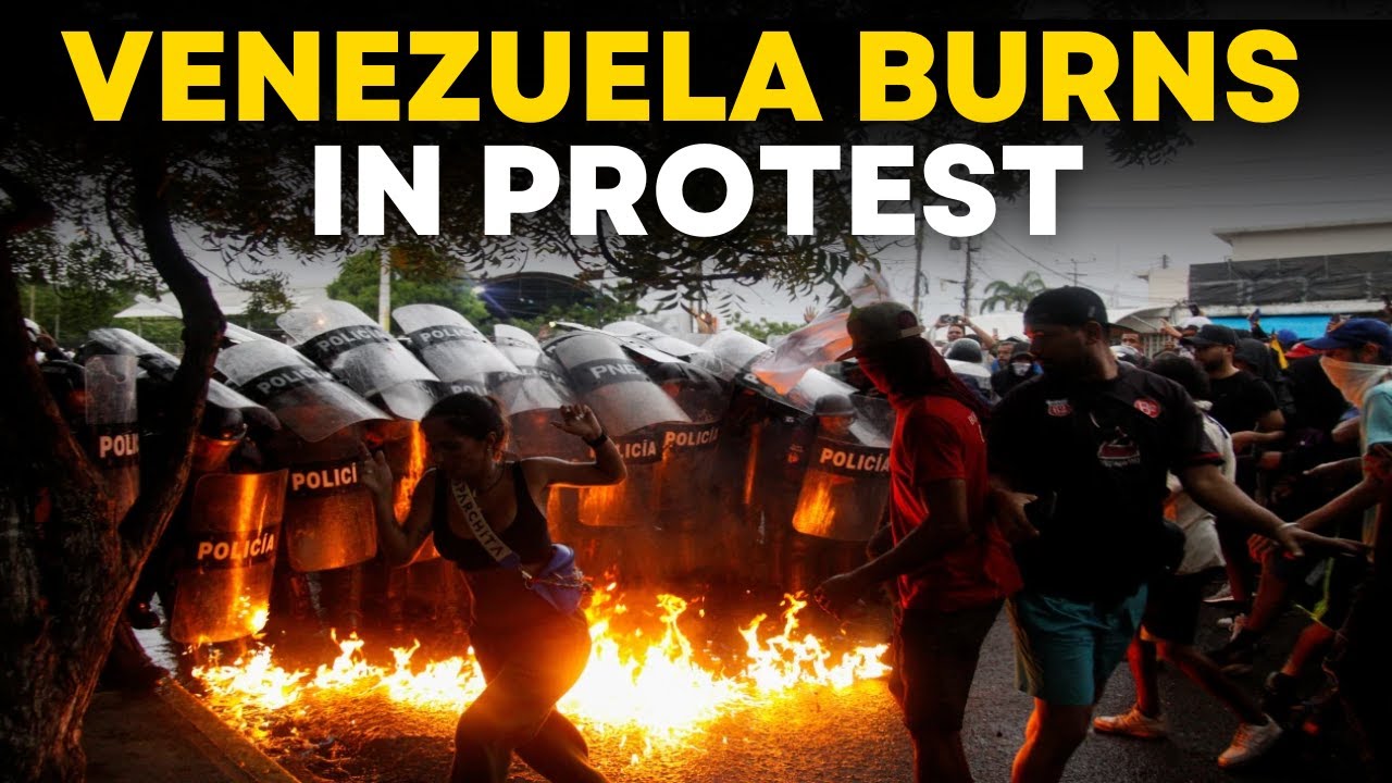 Protest In Venezuela LIVE | Protests After Nicolas Maduro Wins ...
