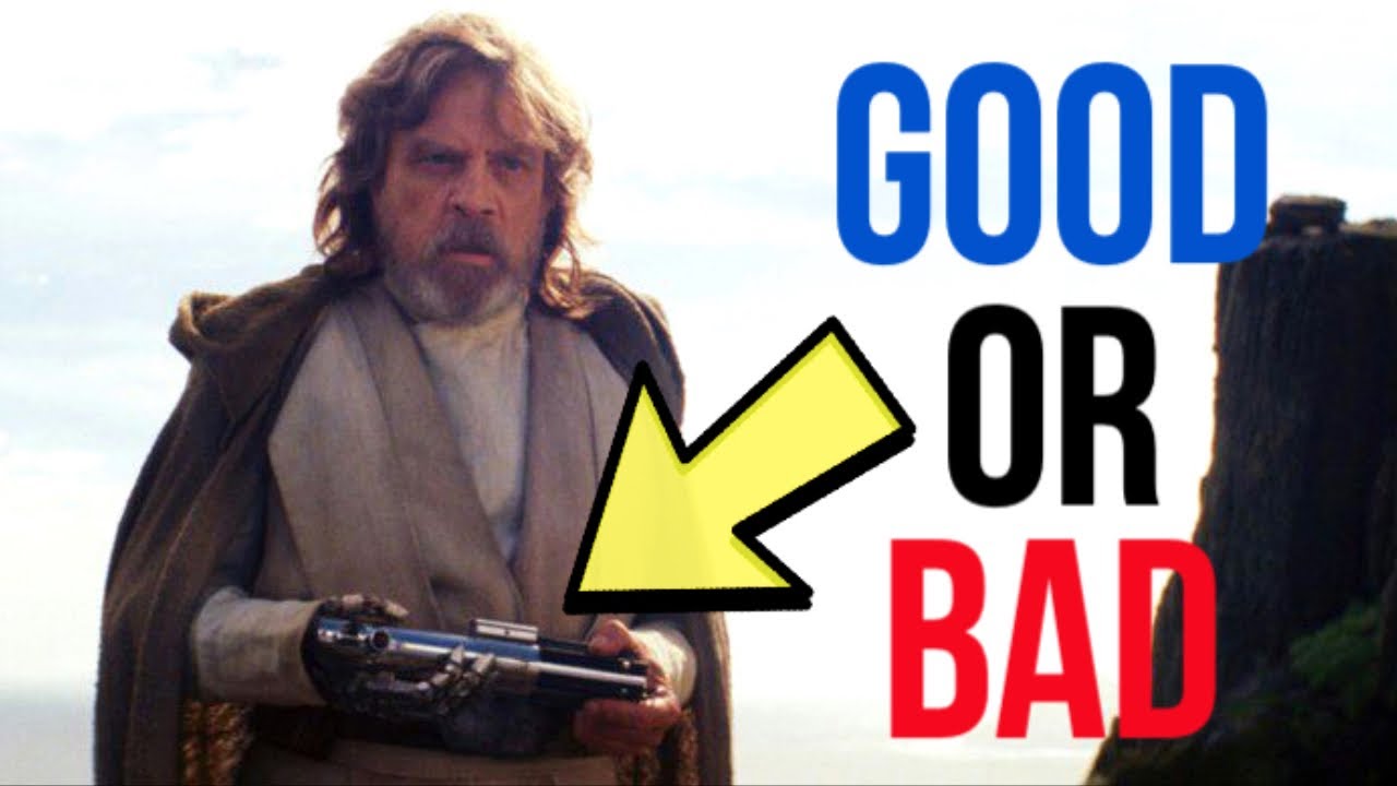 Was Luke Skywalker a Bad Character in the Last Jedi - YouTube