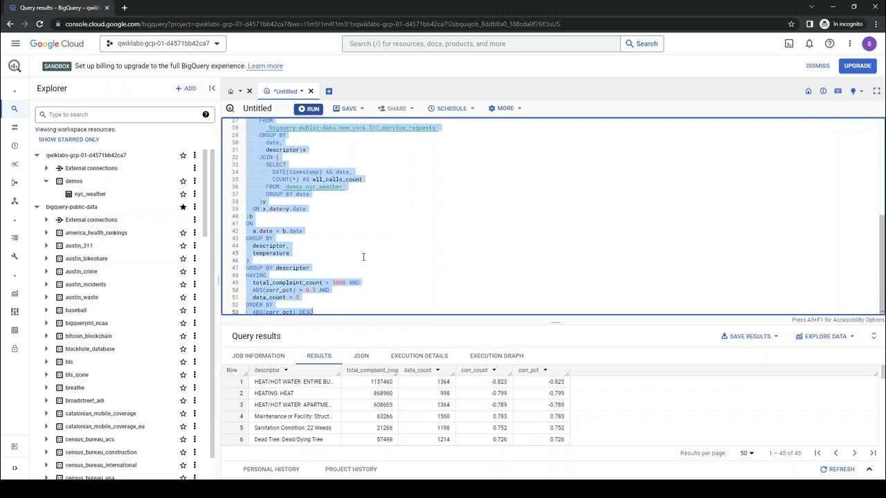 Google Cloud Platform: BigQuery CORR - YouTube