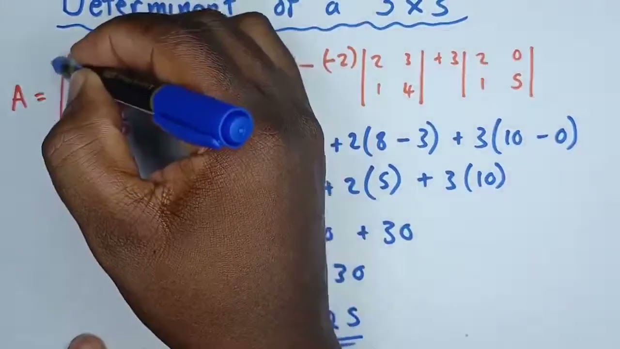 Finding Determinants Of Matrices And Cramer s Rule 2x2 3x3 4x4 Finding Determinants Of Matrices And Cramer s Rule 2x2 3x3 4x4