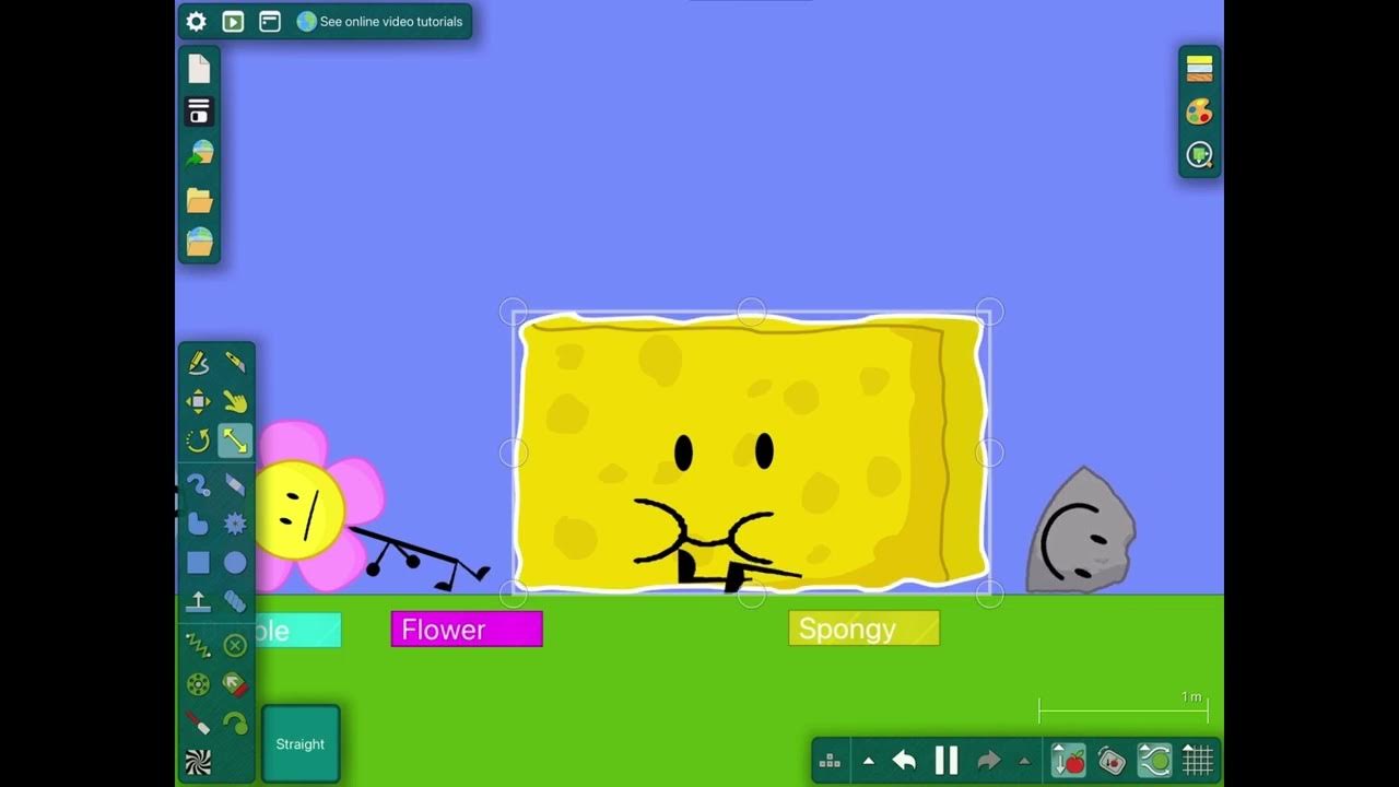 BFDI ragdolls algodoo - YouTube