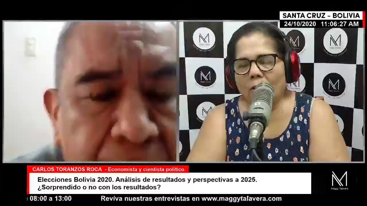 #Live Entrevista: Carlos Toranzo Roca - 24 de octubre de 2020 - YouTube